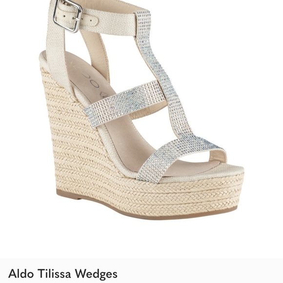 Aldo | Shoes | Aldo Fancy Wedges | Poshmark
